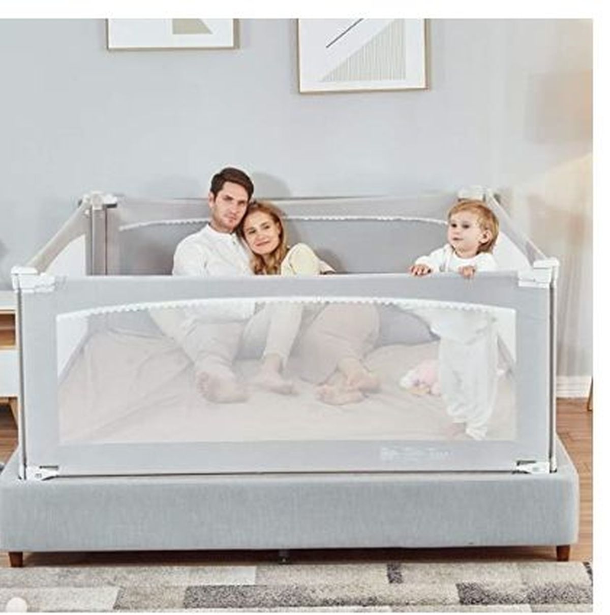 O bariera de protectie pentru pat face "delimitarea" intre siguranta si ...